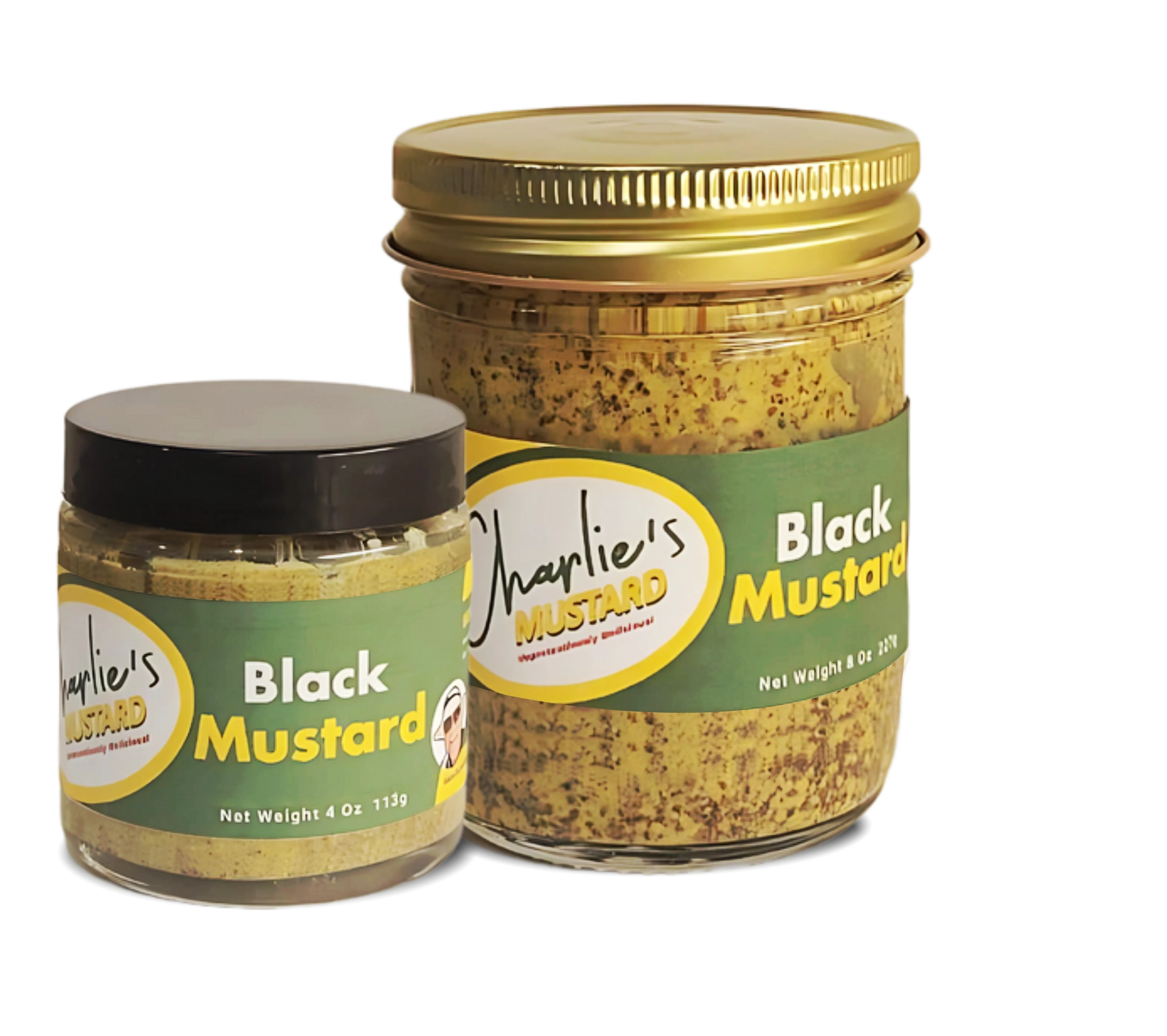 Charlie's Black Mustard | Bold, Natural Heat
